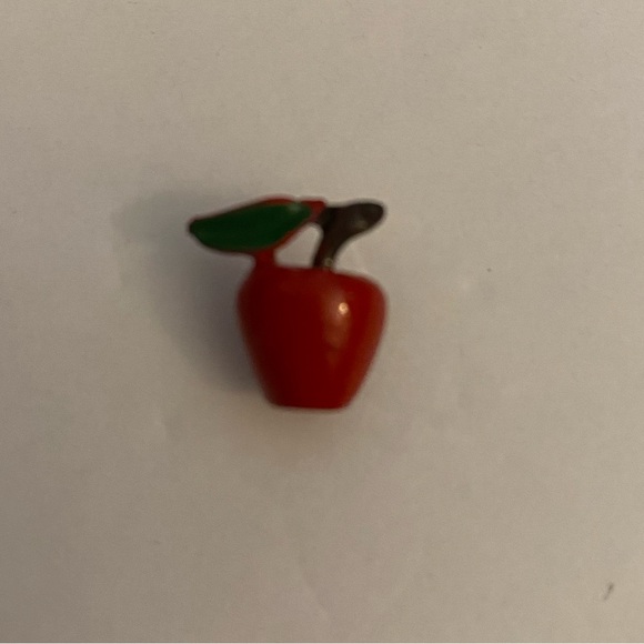 Accessories | Red Apple Lapel Pin Tie Tack | Poshmark